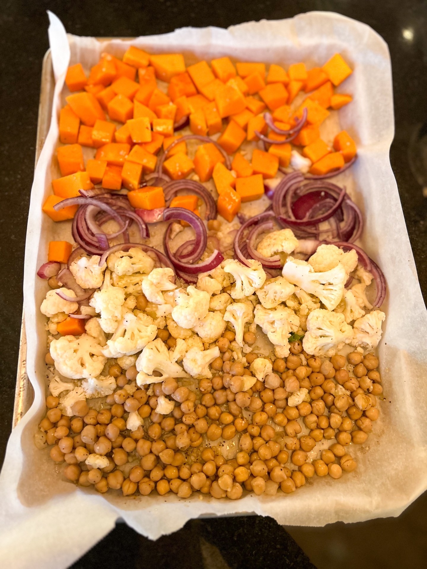 Roasted Sheet Pan Salad – Wholly Fed